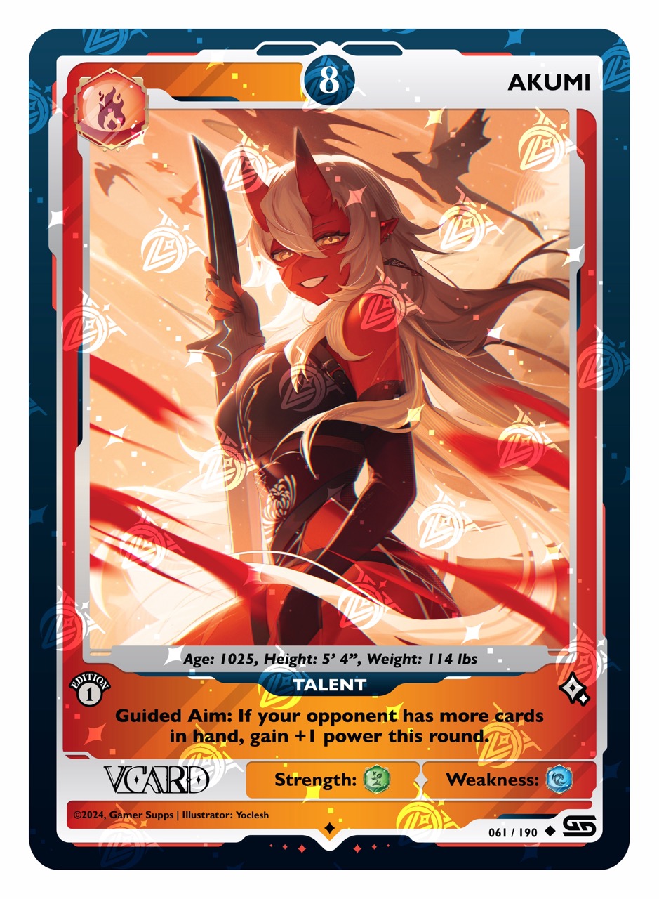 VCard Trading Card Game